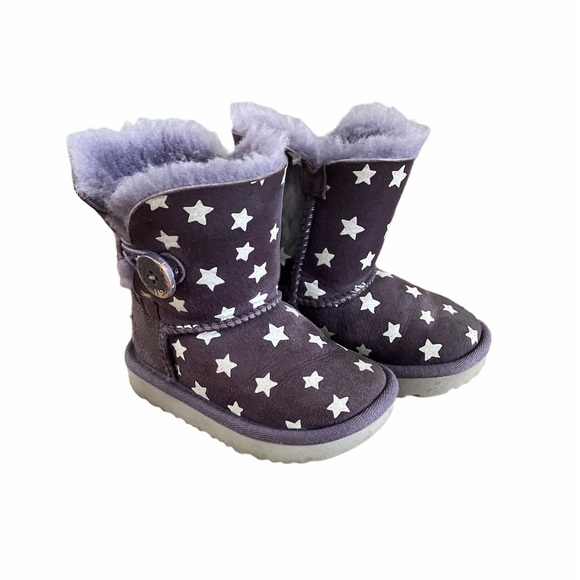 UGG | Shoes | Ugg Bailey Ii Button Purple Starlight Boots | Poshmark